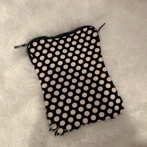 Built | Accessories | Built Blackwhite Polka Dot 6 Laptop Sleeve | Poshmark